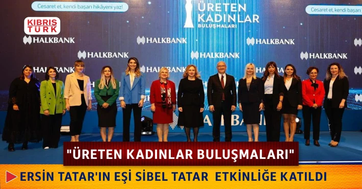 Cumburbaşkanı Ersin Tatar'ın eşi Sibel Tatar Cumburbaşkanı Ersin Tatar'ın eşi Sibel Tatar