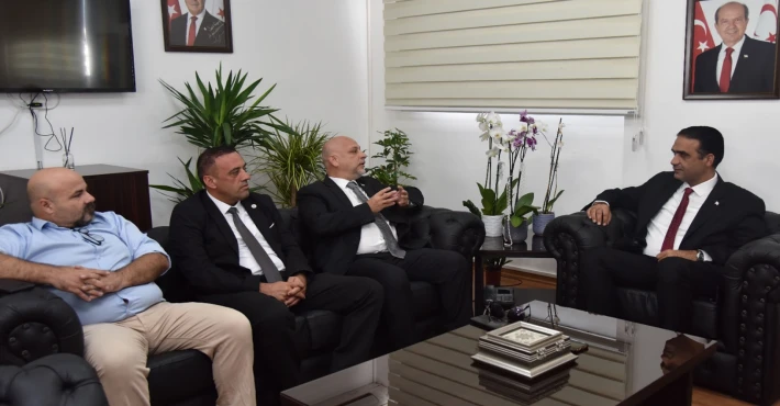 Kıbrıs Türk İş İnsanları Derneği ile görüşen Gardiyanoğlu: “Çalışma ...