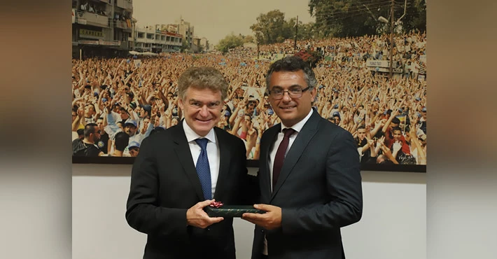 Mario Nava, CTP’ye veda ziyaretinde bulundu - Kıbrıs Türk Haber